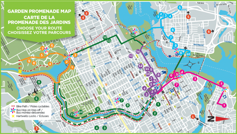 Routes & Maps – Garden Promenade